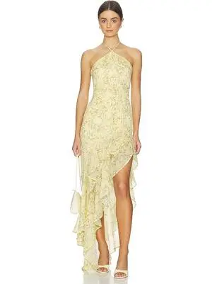 Amanda Uprichard Carlina Dress Lemon
