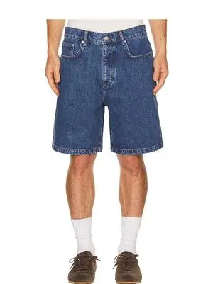 Simkhai Lorcan Denim Shorts - Blue