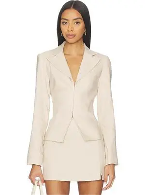 Amanda Uprichard Alana Jacket - Neutral