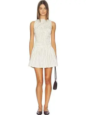 Faithfull The Brand Faithfull The Brand Maria Mini Dress Lemon