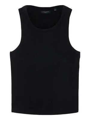 ALLSAINTS Organic Cotton Axel Vest - Black