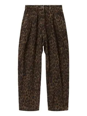 ALLSAINTS Becca High-rise Barrel-leg Jeans - Brown