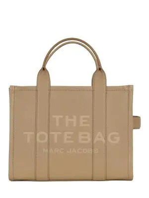 Marc Jacobs The Medium Tote Bag In Grained Leather Brown
