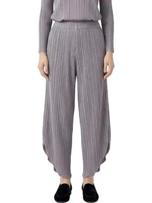 Giorgio Armani Pleated Wide-leg Trousers - Brown