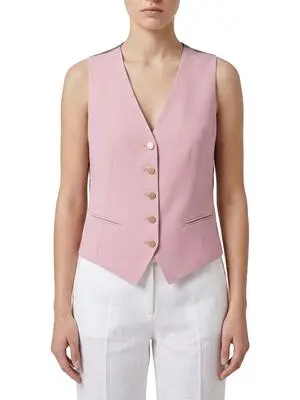 Tagliatore Tagliatore Waistcoat Pink