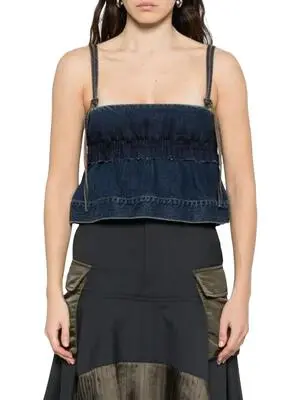 Sacai Denim Top - Blue