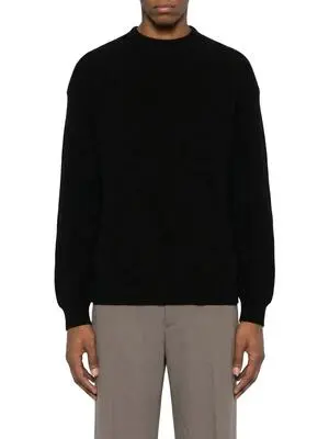 Rick Owens Ribbed Sweater - Black