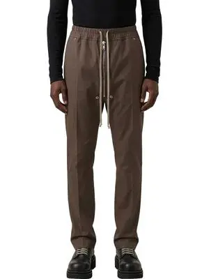 Rick Owens Drawstring Zip-up Trousers - Grey