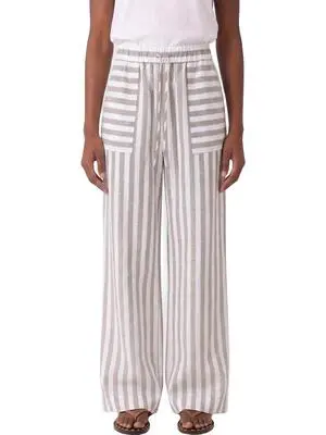 Max Mara Mm Max Mara Fauna Wide Leg Trousers Brown