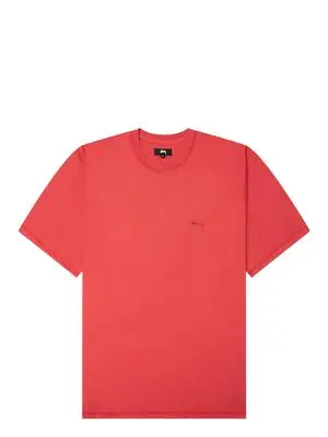 StÜssy Lazy Short-sleeve Tee - Red