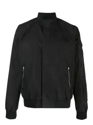 Herno Logo-patch Bomber Jacket - Black