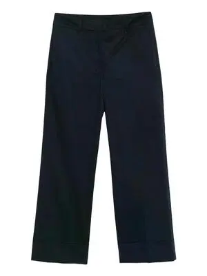 Incotex Arlys Cuffed Trousers - Blue