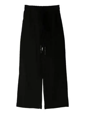 ISAAC SELLAM EXPERIENCE Cargo-striped Track Pants - Black