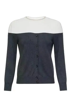 MAISON MARGIELA Sheer Knit Cardigan - Grey