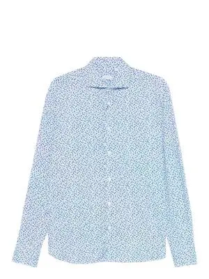 ORIAN Patterned Shirt - Blue
