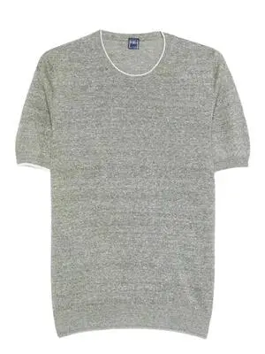 Fedeli Round-neck T-shirt - Grey