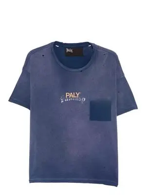 PALY Distressed T-shirt - Blue