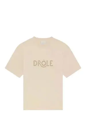 Drole De Monsieur Logo Short-sleeve T-shirt - Neutrals