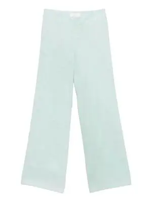 GENNY Wide-leg Trousers - Blue