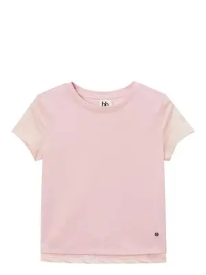 B+AB Layered T-shirt - Pink