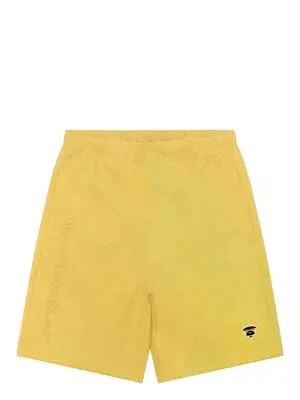 AAPE BY *A BATHING APE Graphic-print Shorts - Yellow
