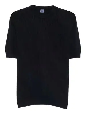 Fedeli Round-neck T-shirt - Blue