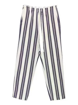 FORTE_FORTE Striped Trousers - Neutrals