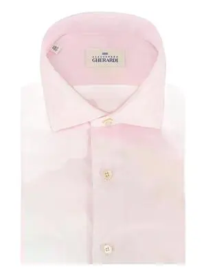 ALESSANDRO GHERARDI Regent Woven Shirt - Pink