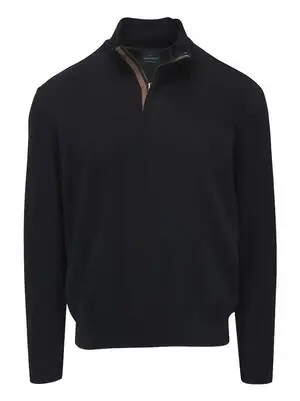 Paul & Shark Zipped Sweater - Blue
