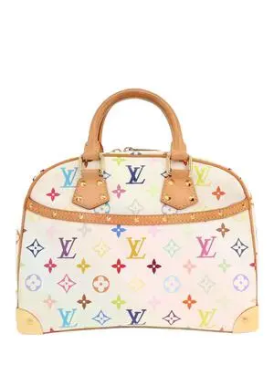 LOUIS VUITTON Louis Vuitton X Takashi Murakami 2005 Trouville Tote Bag Neutrals