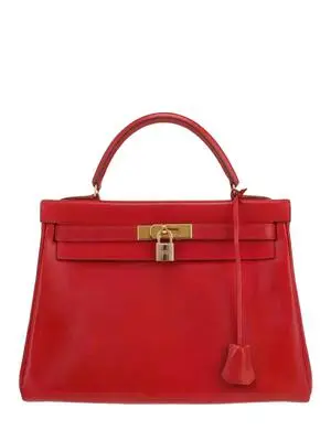 Hermès 1996 Hermès Kelly 32 Handbag Red