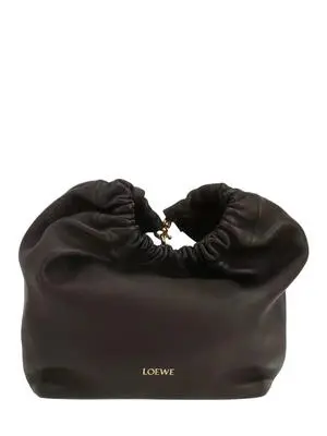 Loewe Squeeze Leather Handbag - Brown