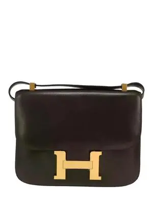 Hermès 1960 Constance Handbag With Gold-tone Hardware - Brown