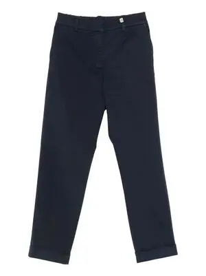 TELERIA ZED Alessia Cuffed Trousers - Blue