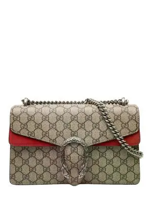Gucci GG Supreme Dionysus Crossbody Bag Red