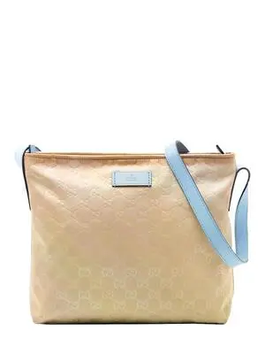 Gucci Gg Nylon Crossbody Bag - Blue