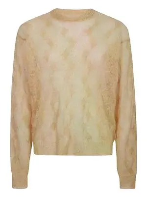 StÜssy Diamond Pattern Jumper - Neutrals