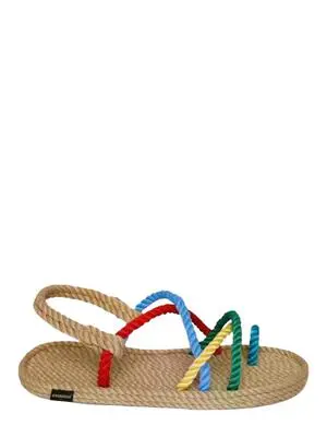 BOHONOMAD Ibiza Rope Sandals - Neutrals