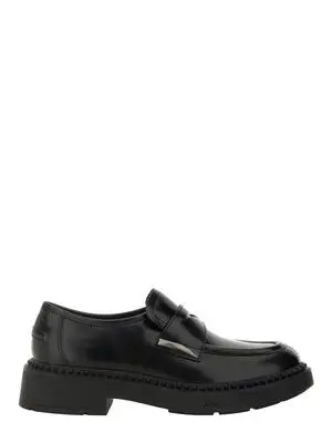 ASH Medusa Metal-Detail Loafers