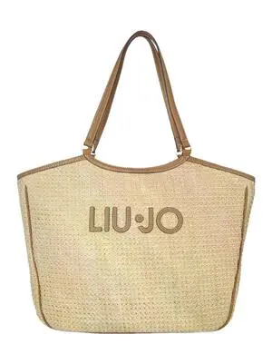 Liu Jo Woven Tote Bag - Neutrals