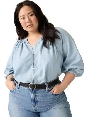 LEVI'S Phoebe Blouse - Soft Current