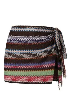 Missoni Zigzag Lurex Mini Skirt - Multicolor