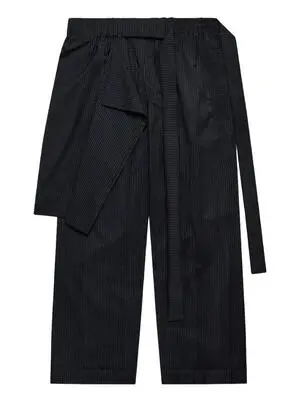 CRAIG GREEN Pinstriped Trousers - Blue