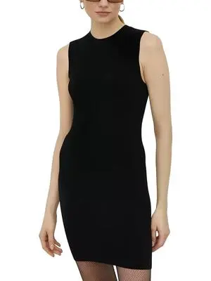 DRYKORN Ribbed Sleeveless Dress - Black