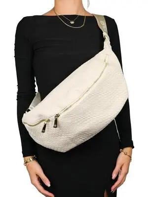 PROLOGUE SHOES Venta Waist Bag Medium Beige