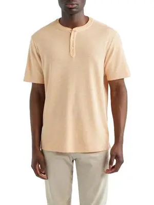 Tommy Bahama Lido Sands Short-sleeve Henley Nectarine