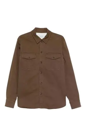 Moncler Button Pockets Jacket - Brown