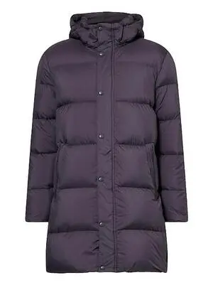 ARNE Mid-length Padded Puffer Coat - Grey
