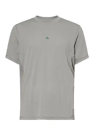 247 BY REPRESENT Graphic Print Stretch-jersey T-shirt - Graphite Gray