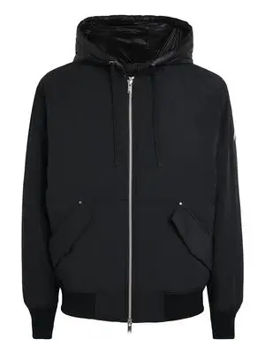 Moose Knuckles Down Brixton Bomber Jacket Upf 50 - Black